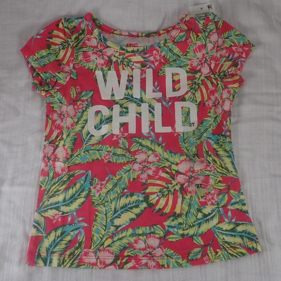 Epic Threads | Shirts & Tops | Epic Threads Wild Child Shirt 2t Nwt ...
